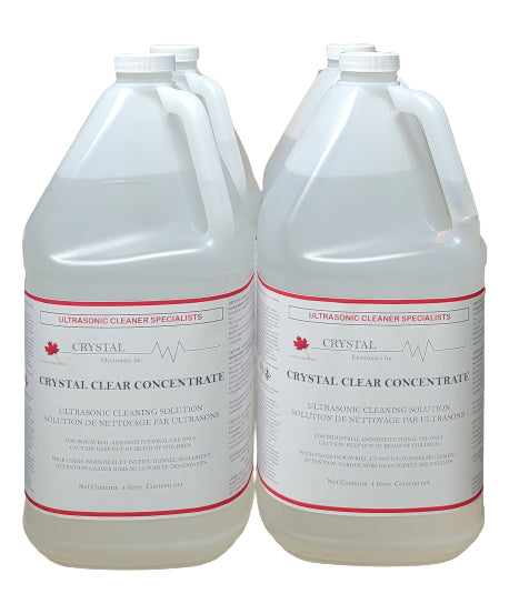 Crystal Clear Heavy duty ultrasonic cleaning solution- great for CARB ...